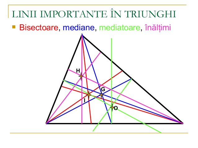 Mediana, înălțimea, bisectoarea, mediatoarea - KIDIBOT - Bătăliile ...