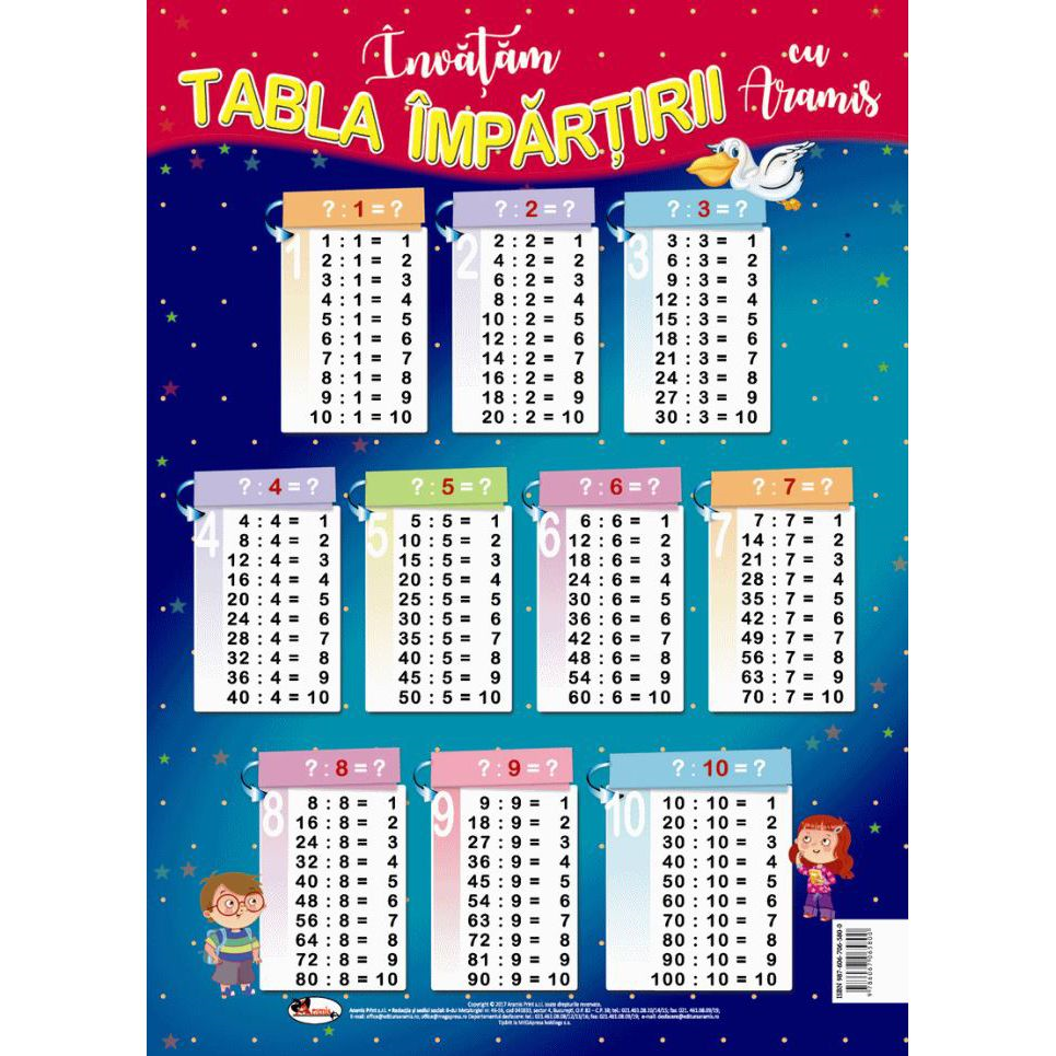 Inmultiri si impartiri - KIDIBOT - Bătăliile Cunoașterii